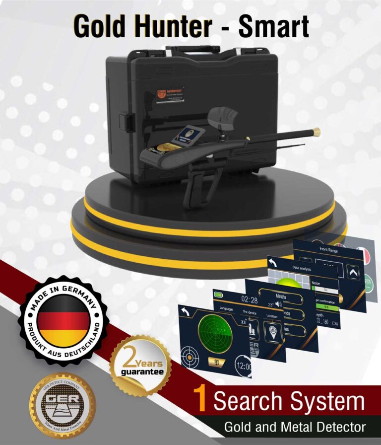 GOLD HUNTER SMART DETECTOR - GMD Detectors